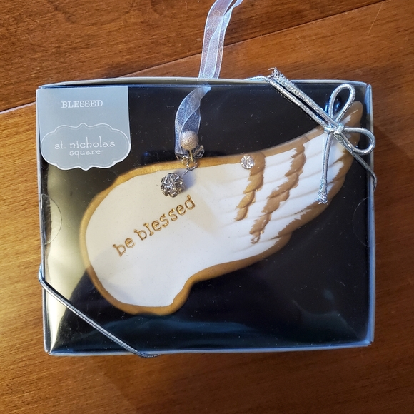 St. Nicholas Square | Holiday | Nib St Nicholas Square Angel Ornament ...